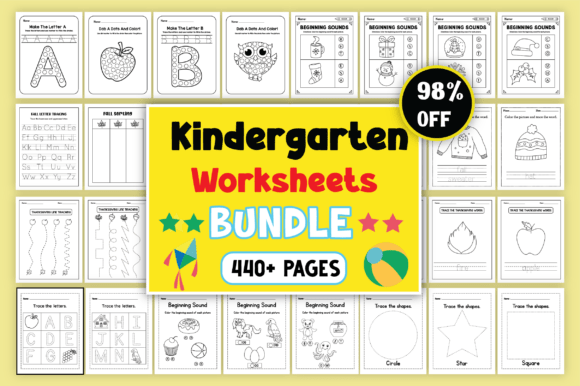Kindergarten Worksheets Printable - printablebloom.com